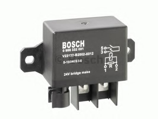0986332091,BOSCH 0 986 332 091 Relay, main current