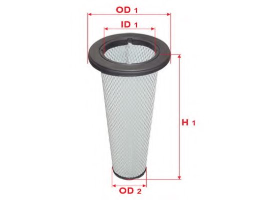 64083010009,MAN 64.08301-0009 Air Filter