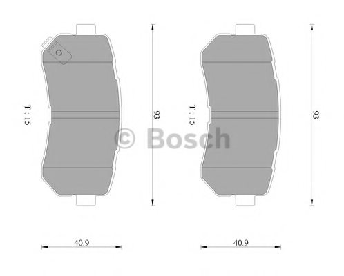 583022SA10,KIA 58302-2SA10 Brake Pad Set, disc brake for KIA