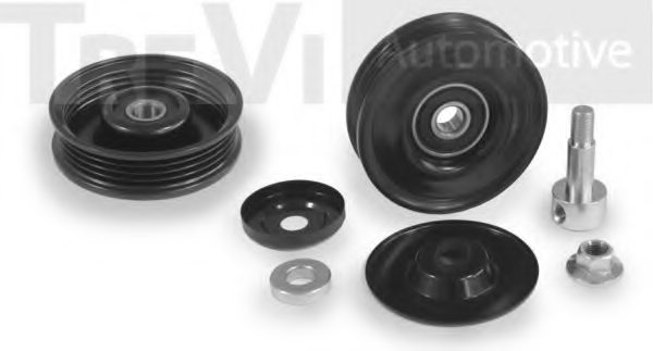 1192777A11,NISSA 1192777A11 Deflection/Guide Pulley, v-ribbed belt for ...