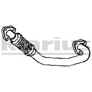 074253091AT,VAG 074253091AT Exhaust Pipe for VAG