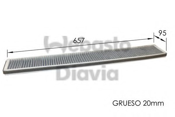 64319071935,BMW 64319071935 Filter, interior air for BMW