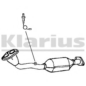 BP6K2050XD,MAZDA BP6K2050XD Catalytic Converter for MAZDA