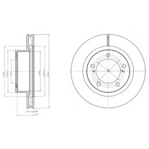 4351260180,TOYOT 43512-60180 Brake Disc for TOYOT