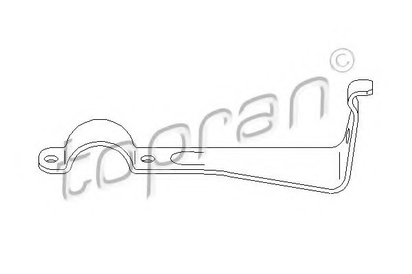 2013235540,MERCE 201 323 55 40 Bracket, stabilizer mounting for MERCE