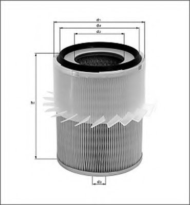 2813044000,HYUNDAI 28130-44000 Air Filter for HYUNDAI