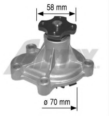 1334115,OPEL 1334115 Water Pump for OPEL