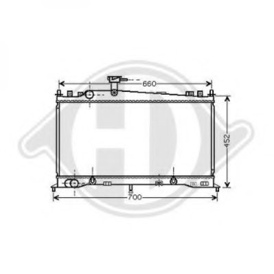8603621,VOLVO 8603621 Radiator, engine cooling for VOLVO