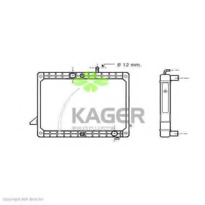6765000003,MERCE 6765000003 Radiator, engine cooling for MERCE
