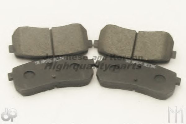 583024HA50,HYUNDAI 58302-4HA50 Brake Pad Set, disc brake for HYUNDAI