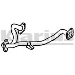 025251171AD,VW 025 251 171 AD Exhaust Pipe for VW