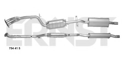 18307523730,BMW 18307523730 Catalytic Converter for BMW