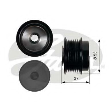 274150T011,TOYOTA 274150T011 Alternator / Generator Pulley for TOYOTA