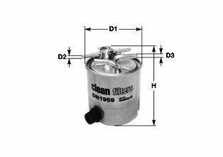 16400EC00A,NISSA 16400-EC00A Fuel filter for NISSA