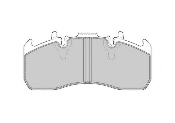21496551,VOLVO 21496551 Brake Pad Set, disc brake for VOLVO