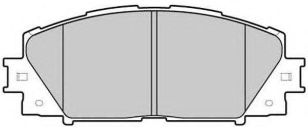 0446552240,TOYOT 04465-52240 Brake Pad Set, disc brake for TOYOT