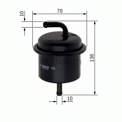 1541065D00000,SUZUK 15410-65D00-000 Fuel filter for SUZUK