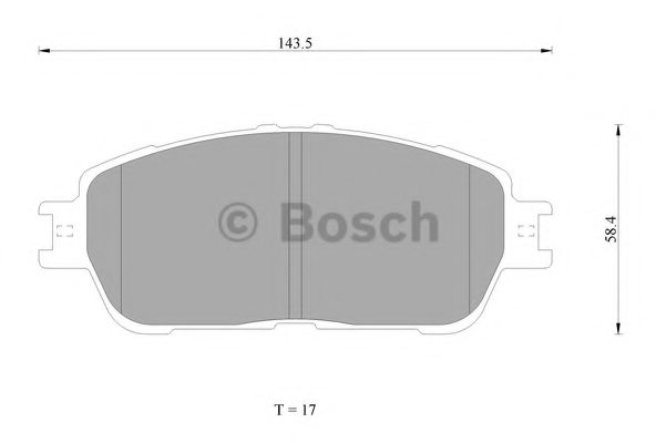 0446533280,TOYOT 04465-33280 Brake Pad Set, disc brake for TOYOT