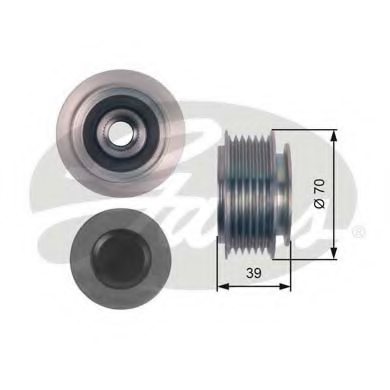 06E903119R,AUDI 06E 903 119 R Alternator Freewheel Clutch for AUDI