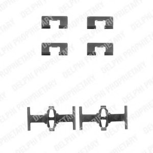 43227SF1003,HONDA 43227-SF1-003 Accessory Kit, disc brake pads for HONDA