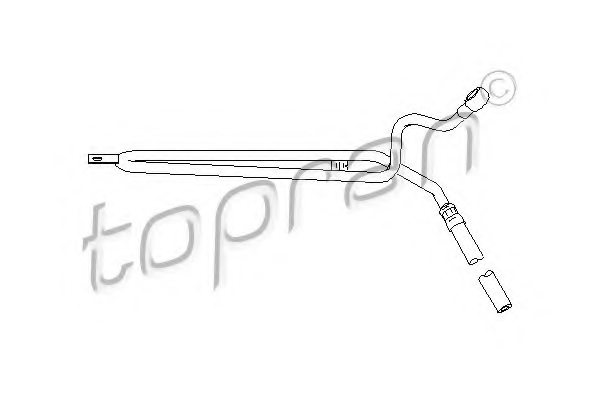 32411093247,BMW 32 41 1 093 247 Hydraulic Hose, steering system for BMW