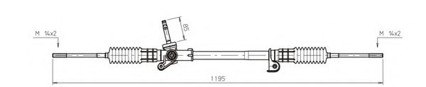 1041275,BECKARNLEY 1041275 Motor Mount for BECKARNLEY