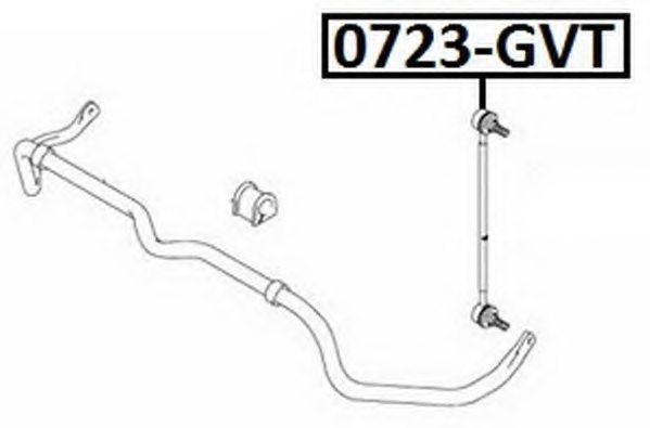4242065J00,SUZUK 42420-65J00 Rod/Strut, stabiliser for SUZUK