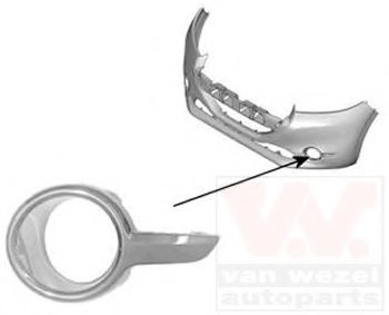 1608110880,PEUGE 1608110880 Frame, spotlight for PEUGE