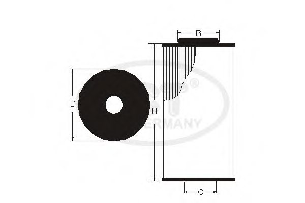 2631027100,HYUNDAI 26310-27100 Oil Filter for HYUNDAI