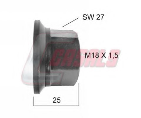 A0004010672,MERCEDES-BENZ A 000 401 06 72 Wheel Nut for MAN,MERCEDES-BENZ