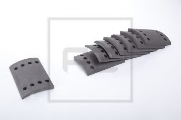 3057312400,SAF 3 057 3124 00 Brake Lining Kit, drum brake