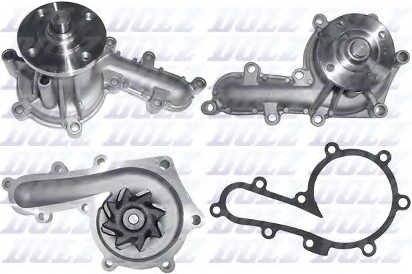 1610019235,TOYOT 16100-19235 Water Pump for TOYOT