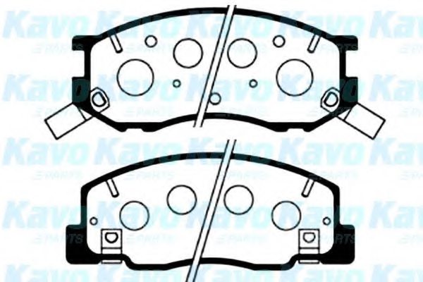 0446528340,TOYOT 04465-28340 Brake Pad Set, disc brake for TOYOT