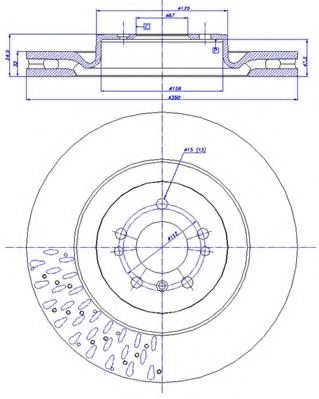 1664211012,MERCE 1664211012 Brake Disc for MERCE