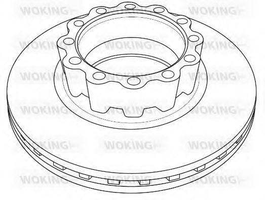 81508030051,MAN 81508030051 Brake Disc for MAN