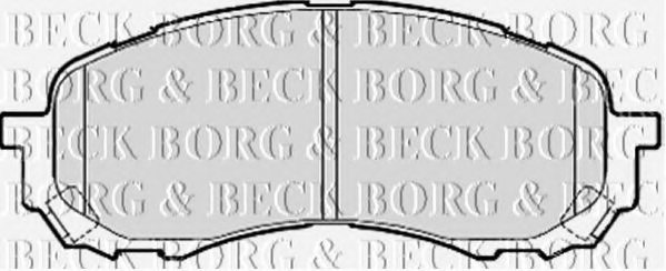 26296FG001,SUBAR 26296FG001 Brake Pad Set, disc brake for SUBAR