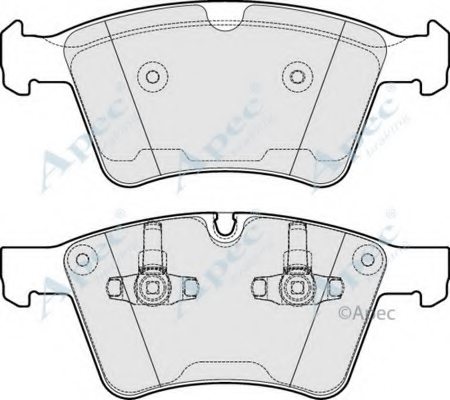 1644202520,MERCE 1644202520 Brake Pad Set, disc brake for MERCE