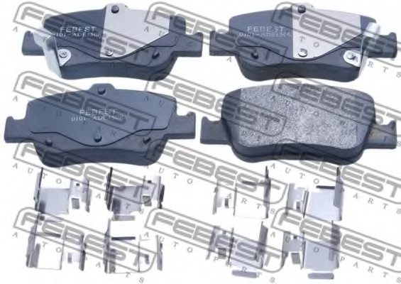 0446602181,TOYOT 04466-02181 Brake Pad Set, disc brake for TOYOT