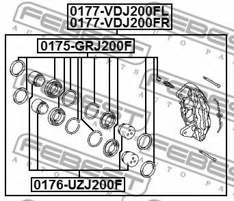 4773160280,TOYOT 47731-60280 Piston, brake caliper for TOYOT