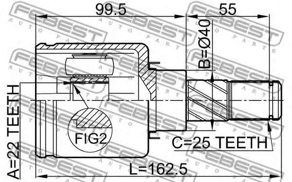 3910095F0A,NISSA 39100-95F0A Joint Kit, drive shaft for NISSA