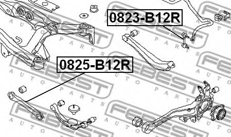 20250AE000,SUBAR 20250-AE000 Control Arm-/Trailing Arm Bush for SUBAR