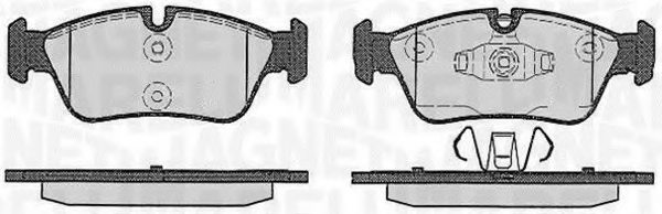 34116769951,BMW 34 11 6 769 951 Brake Pad Set, disc brake for BMW