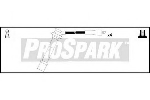 3370575F03,SUZUK 33705-75F03 Ignition Cable Kit for SUZUK