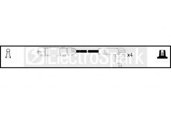 06A905430R,VAG 06A905430R Ignition Cable for VAG