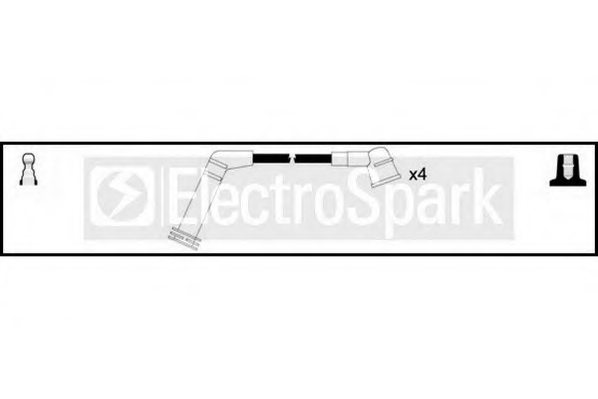 2744002610,HYUNDAI 27440-02610 Ignition Cable Kit for HYUNDAI