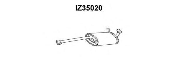 8972580790,ISUZU 8-97258-079-0 Middle Silencer for ISUZU