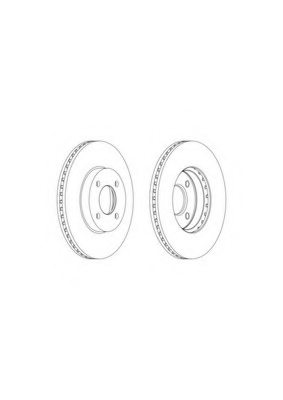 402061HA0A,NISSA 402061HA0A Brake Disc for NISSA