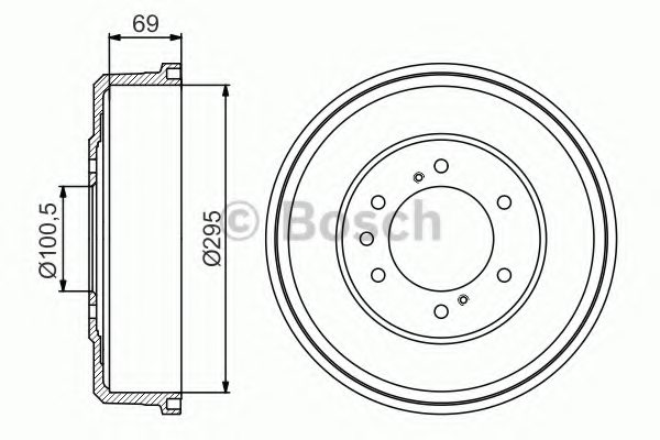 432062S600,NISSA 43206-2S600 Brake Drum for NISSA