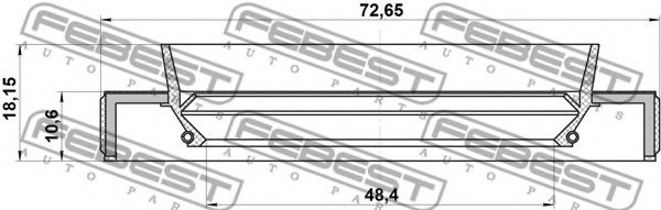 3314201J10,NISSA 33142-01J10 Seal, drive shaft for NISSA