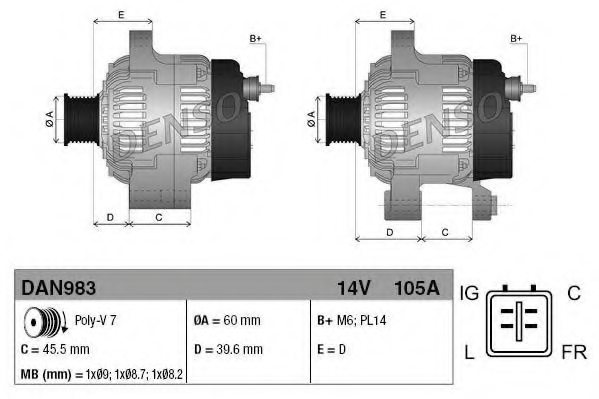 31100RAAA05,HONDA 31100-RAA-A05 Alternator for HONDA